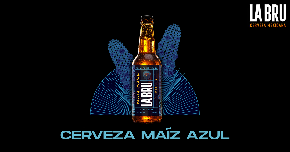 Cerveza Maiz azul